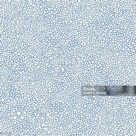 파란색 배경의 흰색 점 원 및 둥근 반점에서 매끄러운 추상 패턴을 벡터로 연결합니다 색종이 틴셀 모조 다이아몬드 스팽글 프린트 벽지 바틱 페인트 포장지 그런 지 질감 배경