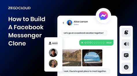 how to build a facebook messenger clone zegocloud