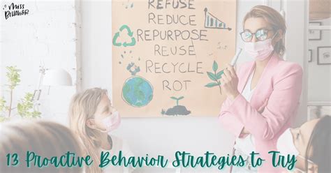 13 Proactive Behavior Strategies To Try