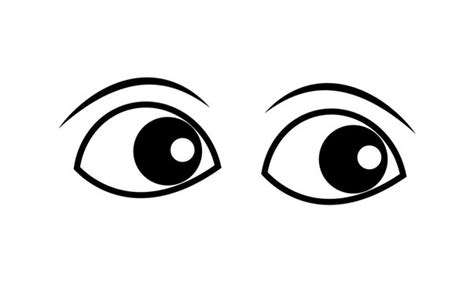 Eye Outline Clip Art