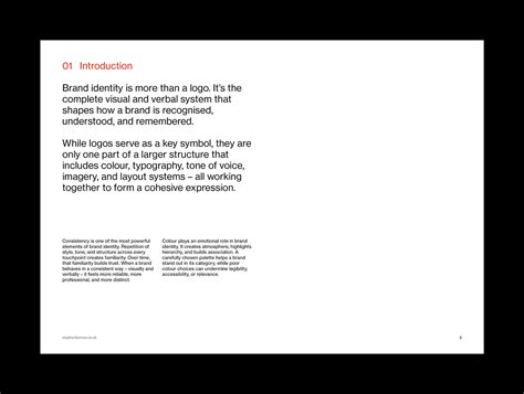 Identity Guidelines Grid System A4 Landscape 5 Images Behance