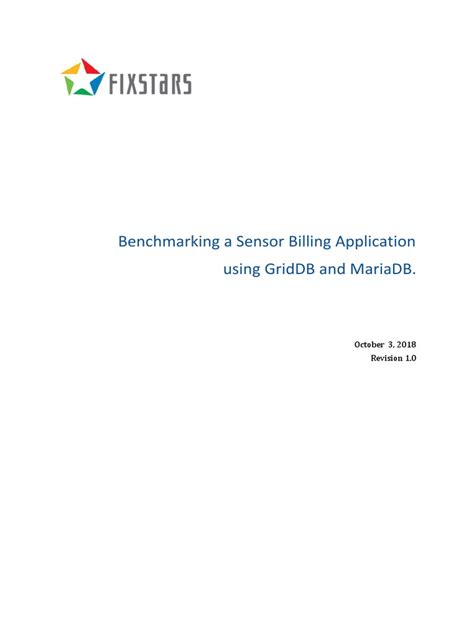 benchmarking application griddb mariadb pdf pdf scalability databases