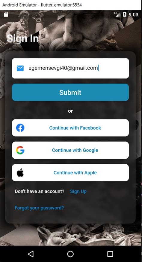 Github Egemendokkodo Login Page Flutter Firebase