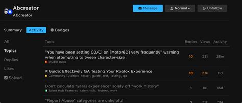 Two Notifications Created On A Following User Made One Topic Forum Bugs Developer Forum Roblox