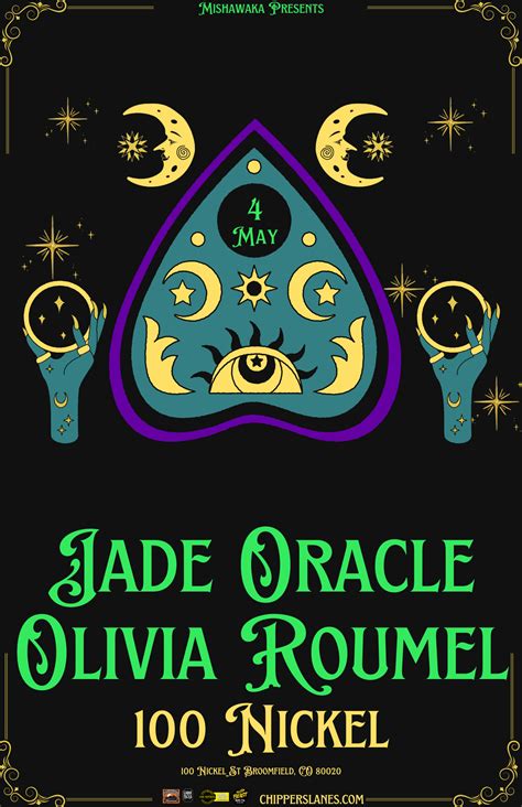 Jade Oracle W Olivia Roumel Chippers Lanes