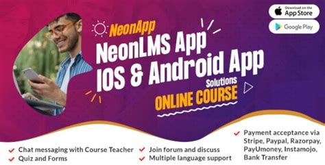 Neonlms Mobile App React Native Android And Ios App Codes Cave Nulled
