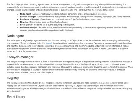 Fabric Dell Objectscale Overview And Architecture Dell Technologies Info Hub