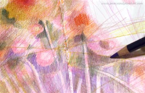 Layering Colored Pencils Magical Effects Step By Step