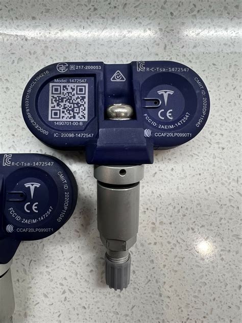 Tesla Oem Tpms Ble Set Of 4 200 Shipped Tesla Motors Club