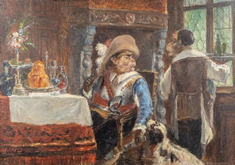 Sold Price Emmanuel Noterman 1808 1863 Interior With Monkeys Oil