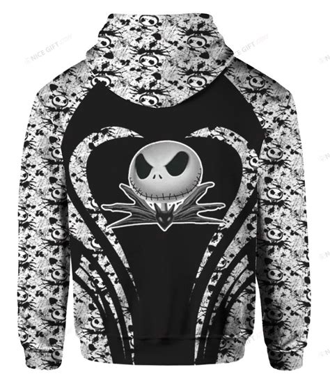 Jack Skellington Hoodie 3d 3ho B4b4 Nousty