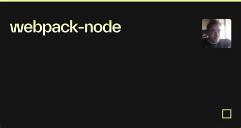Webpack Node Codesandbox