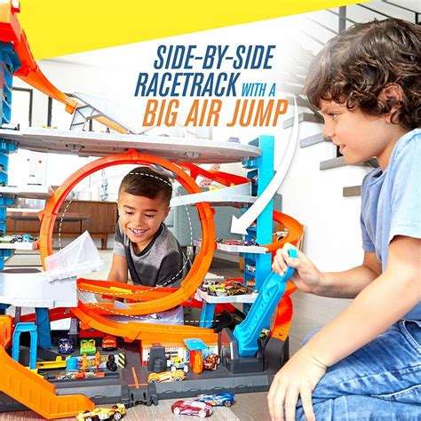 Hot Wheels City Ultimate Garage Ftb69 With Shark Attack Toy Cars Buzz