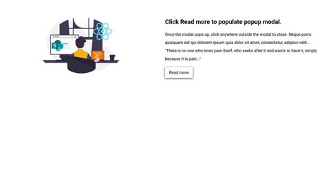 Popup Modal Popup Modal