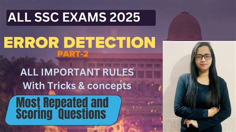 Common Errors In English Grammar Class 2 Ssc Exams 2025 English For Ssc Cgl Chsl Cpo