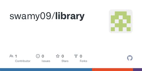 Github Swamy Library