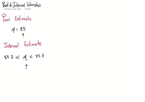 ⏩solved What Is The Difference Between A Point Estimate And An… Numerade