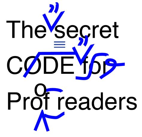 Proofreaders Marks Right Angels And Polo Bears