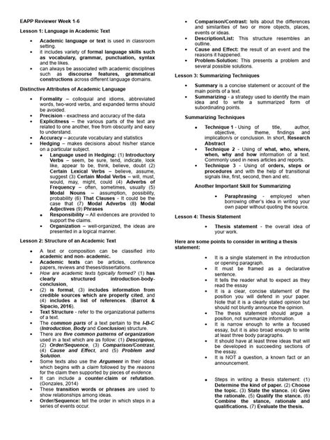 Eapp Reviewer Pdf Essays Feminism