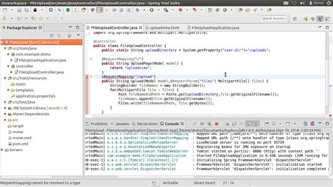 Spring Boot Uploading Files And Images Youtube