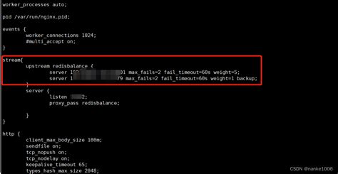 Nginx实现redis的负载均衡nginx实现redis负载均衡 Csdn博客