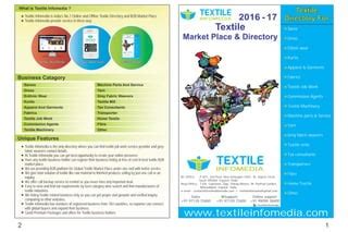 Textile Directory Portal In India PPT
