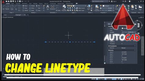 AutoCAD How To Change Linetype YouTube