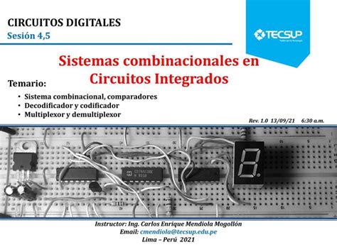 Sistemas Combinacionales En Circuitos Integrados Eberth Udocz