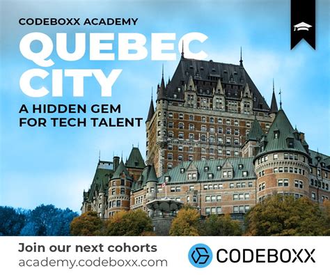 Codeboxx On Linkedin Quebeccitytech Codeboxx Techtalent Innovation