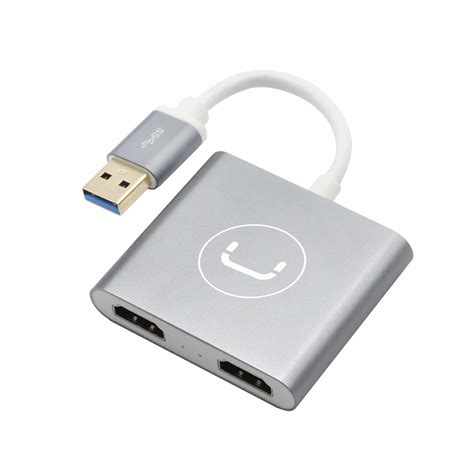 Usb A To Dual Hdmi Port Adapterhb1102sv Unno Tekno