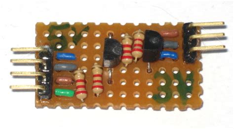 Stripboard I C Logic Level Converter Dangerous Prototypes