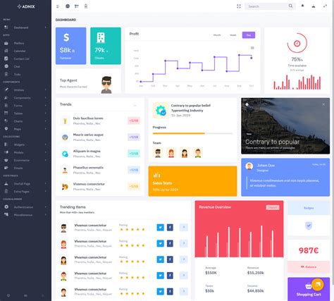 Responsive Bootstrap Admin Template Dashboard With Admin Theme