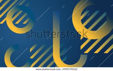 Abstract Blue Orange Gradient Background Stock Vector Royalty Free