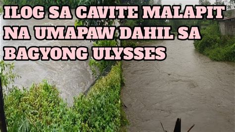 ILOG SA IMUS CAVITE MALAPIT NA UMAPAW DAHIL SA BAGYONG ULYSSES YouTube