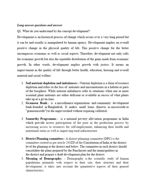 Indira Gandhi National Open University Assignment 1 Pdf Economies