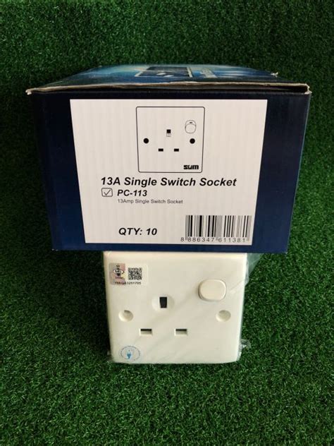 SUM A Single Switch Socket Lazada