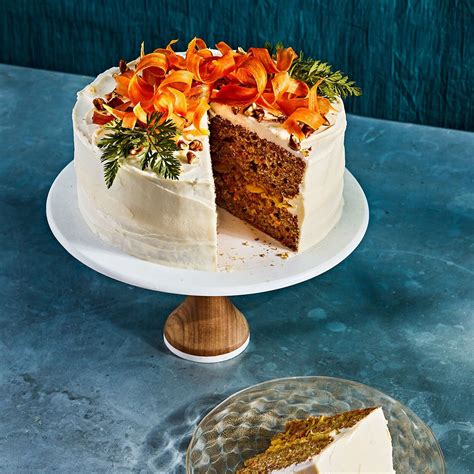 Carrot Cake With Candied Carrot Curls Recipe Candied Carrots For Cake