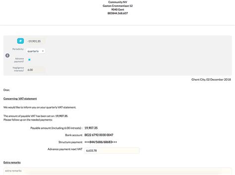 Case Create Vat Letter To Inform Your Customer Cases Silverfin