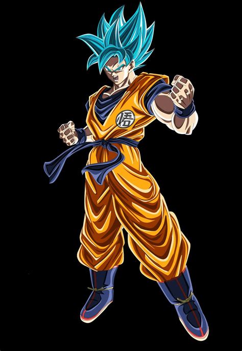 Goku Ssb In Dragon Ball Super Movie Dragon Ball Z Anime Dragon Ball Super Dragon Ball Art