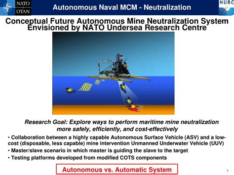 [ppt] Conceptual Future Autonomous Mine Neutralization System Envisioned Powerpoint