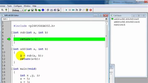 CH MPLAB SIM Part YouTube