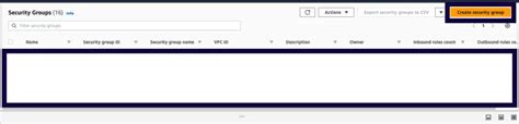 how to create security groups for ecs deployment