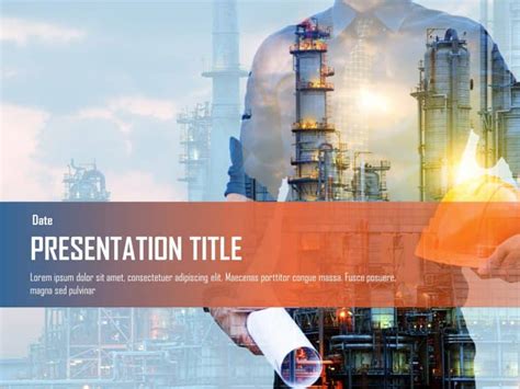IOT Presentation Cover Slide PowerPoint Template