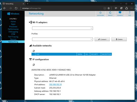 The Windows 10 Iot Core Web Interface Thomas Maurer