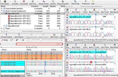 Codoncode Aligner Sequence Alignment And Assembly Software