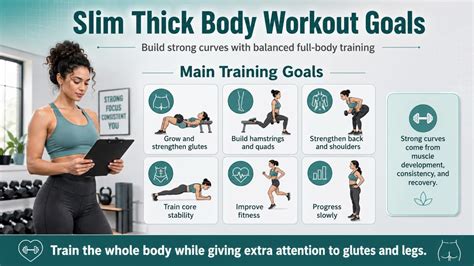 Slim Thick Body Workout And Diet Guide For Strong Curves
