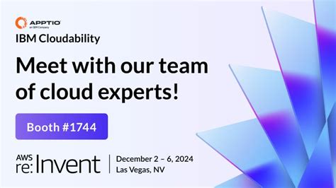 Awsreinvent Apptio An Ibm Company