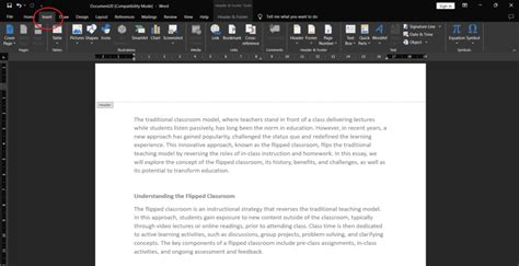 How To Write A Header For An Essay With Examples