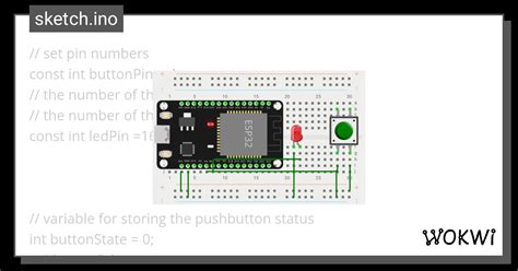 Tekan On Lepas Off Amin Wokwi Esp32 Stm32 Arduino Simulator