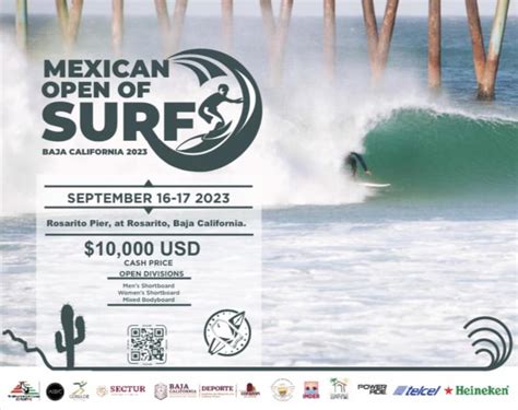 Playas De Rosarito Will Be The Venue Of The First International Surfing